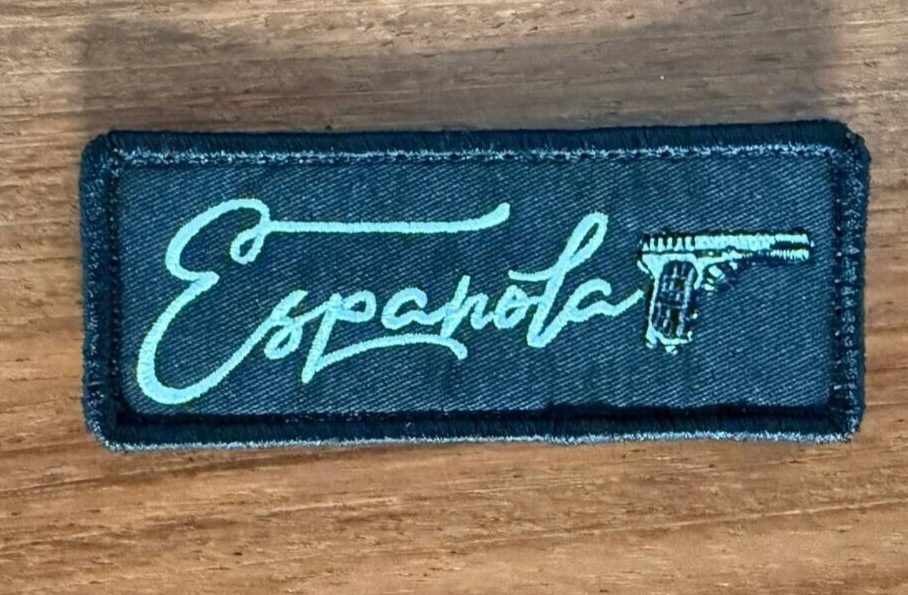 Espanola Battalion with Pistol Design Russian Army - Military Patch ...