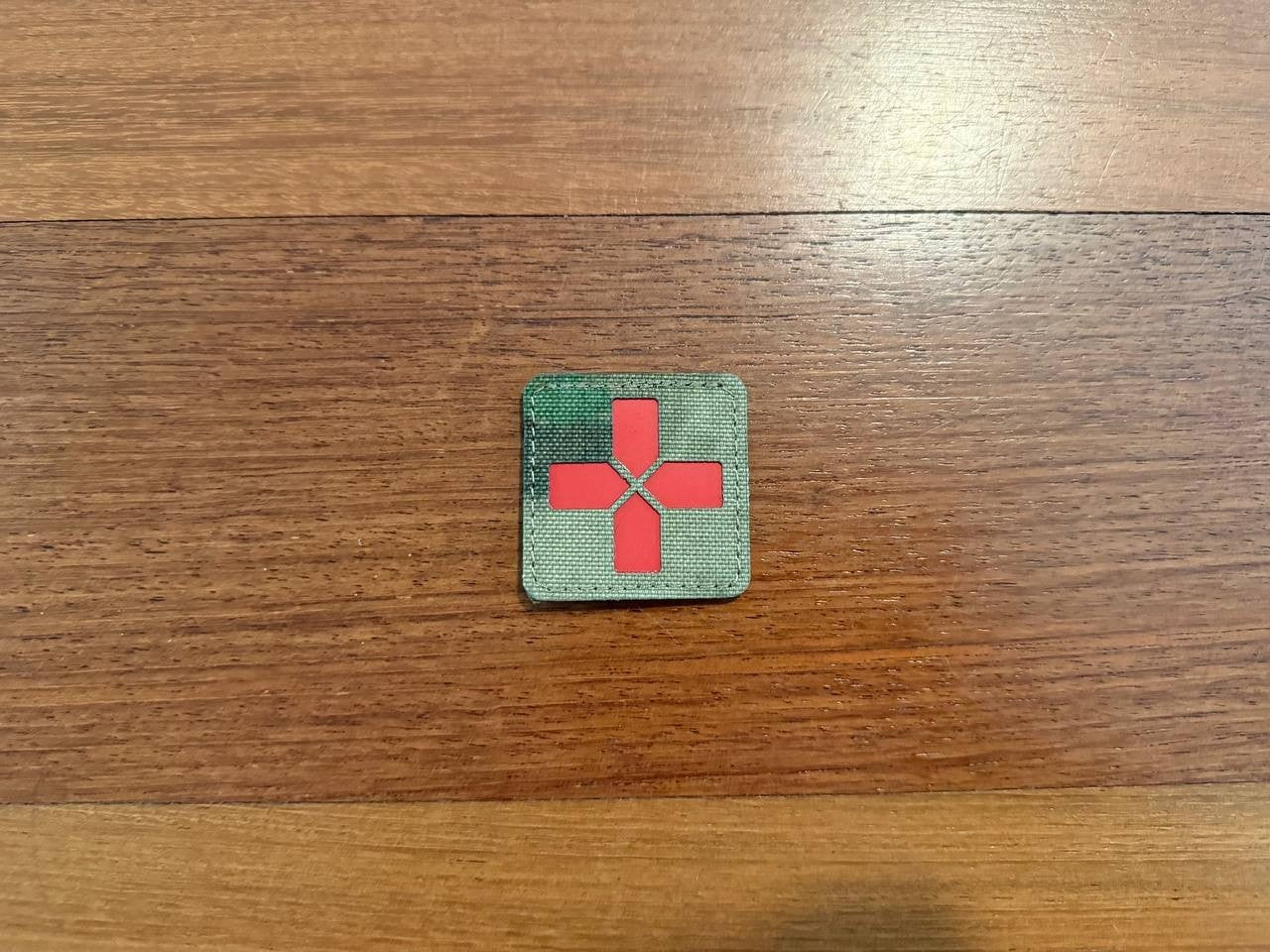 Russian MBC Red Cross Patch - ATACS FG Camouflage - Military Badge ...