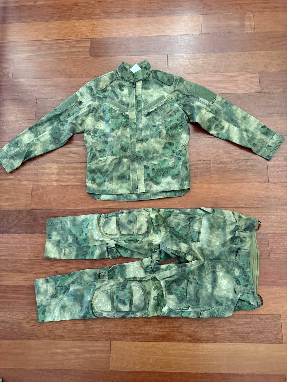 Russian SSO Kombat Pro Set - Jacket + Pants Z - Moss/A-TACS FG - Size ...